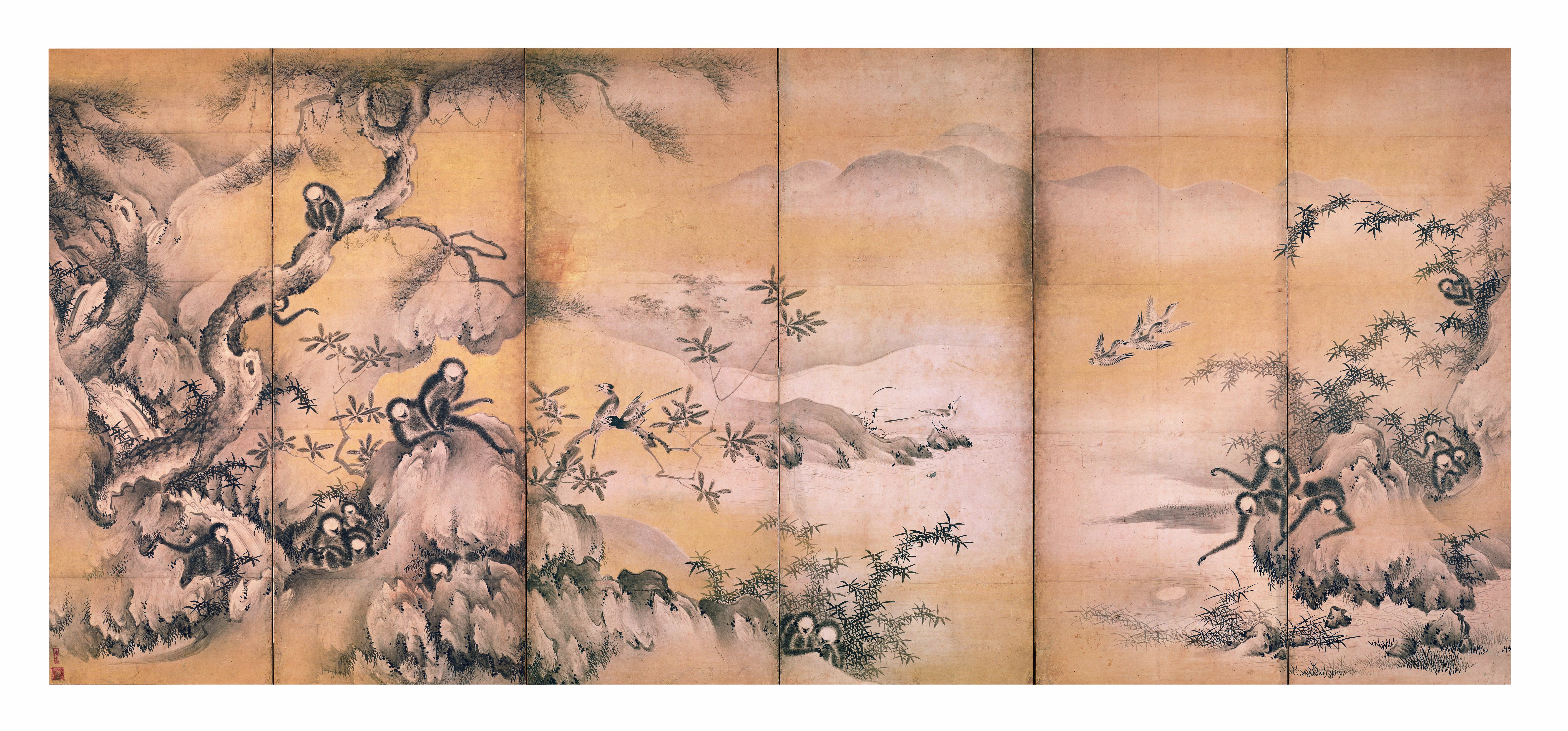 The Japanese Renaissance. Nature on painted screens from the 15th to ...