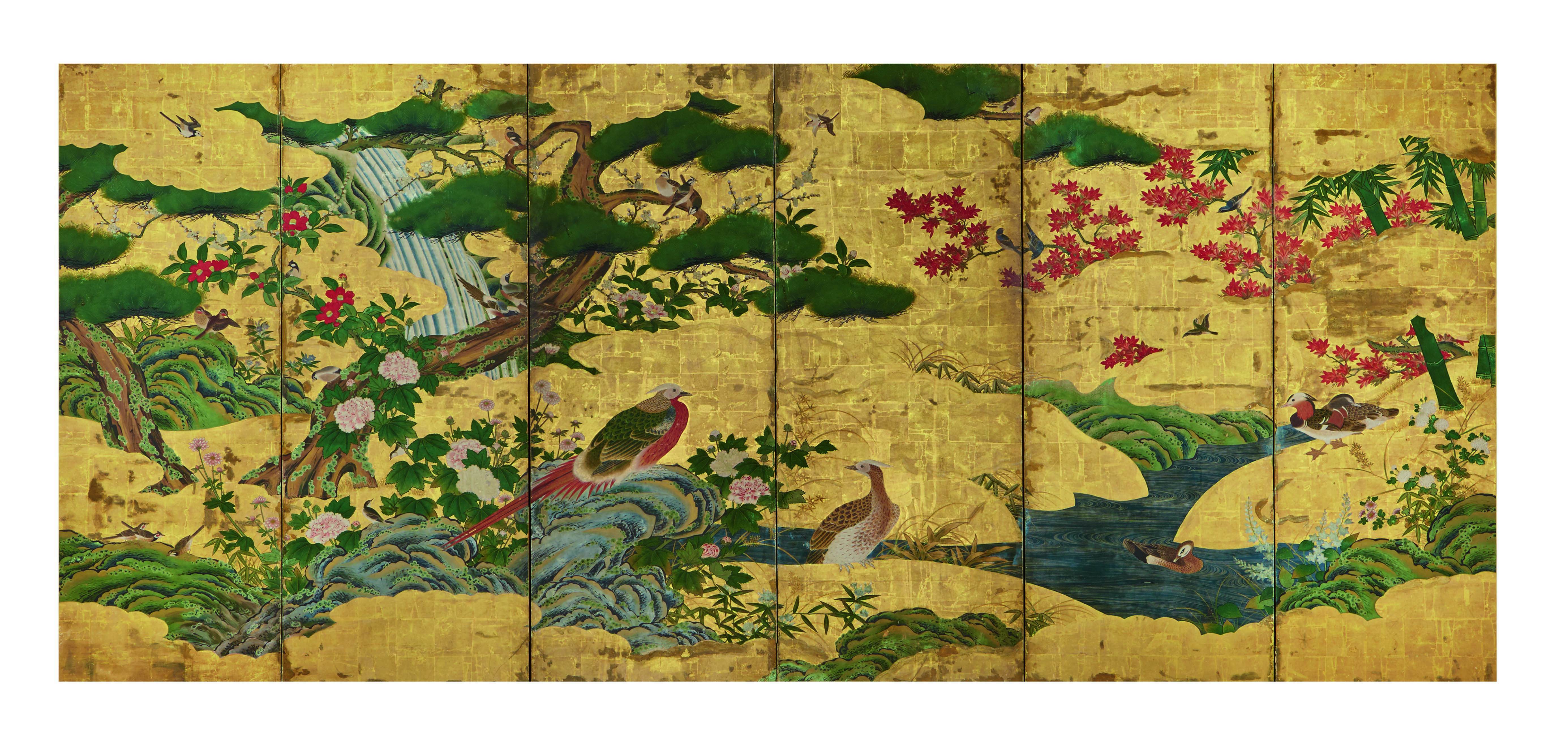 The Japanese Renaissance. Nature on painted screens from the 15th to ...