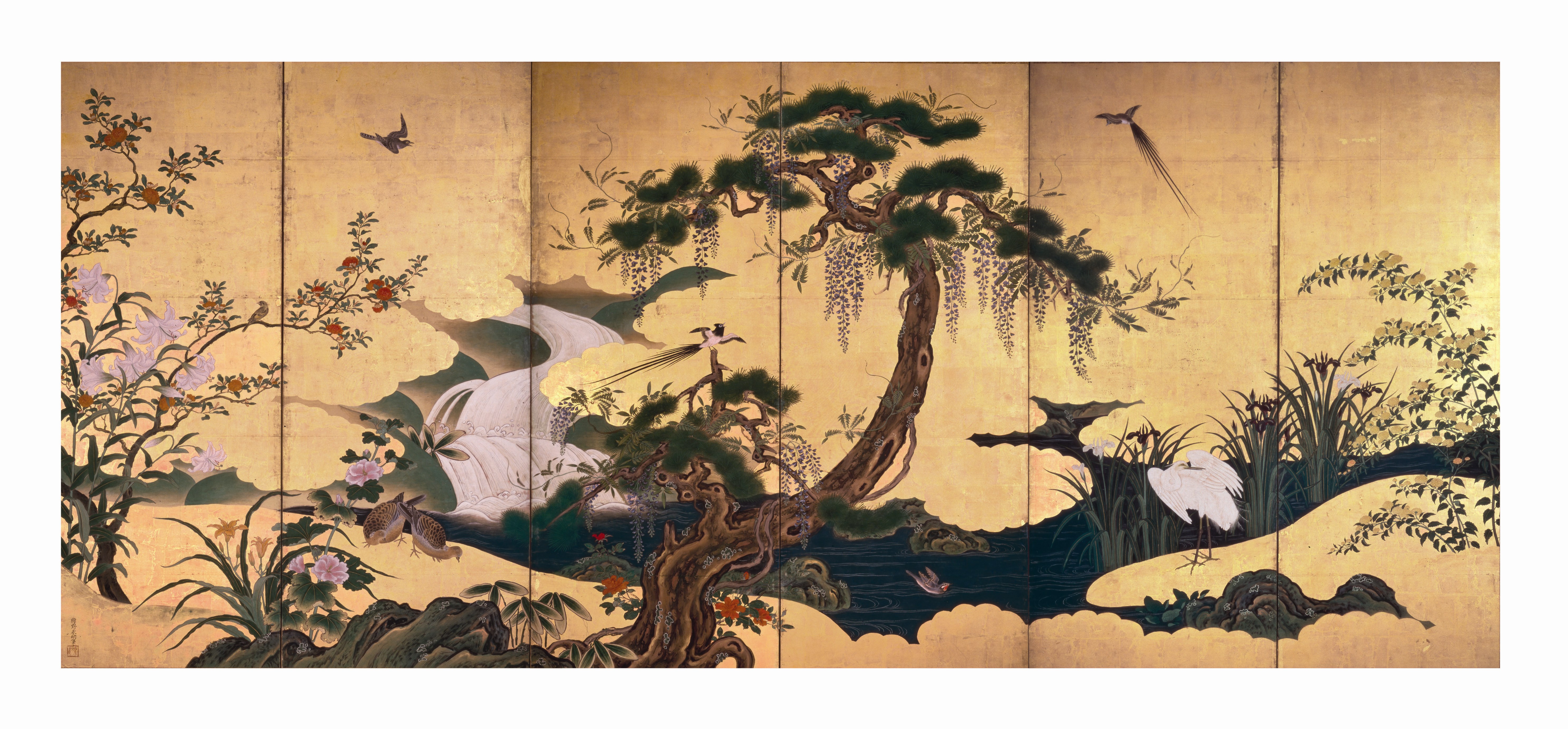 The Japanese Renaissance. Nature on painted screens from the 15th to ...