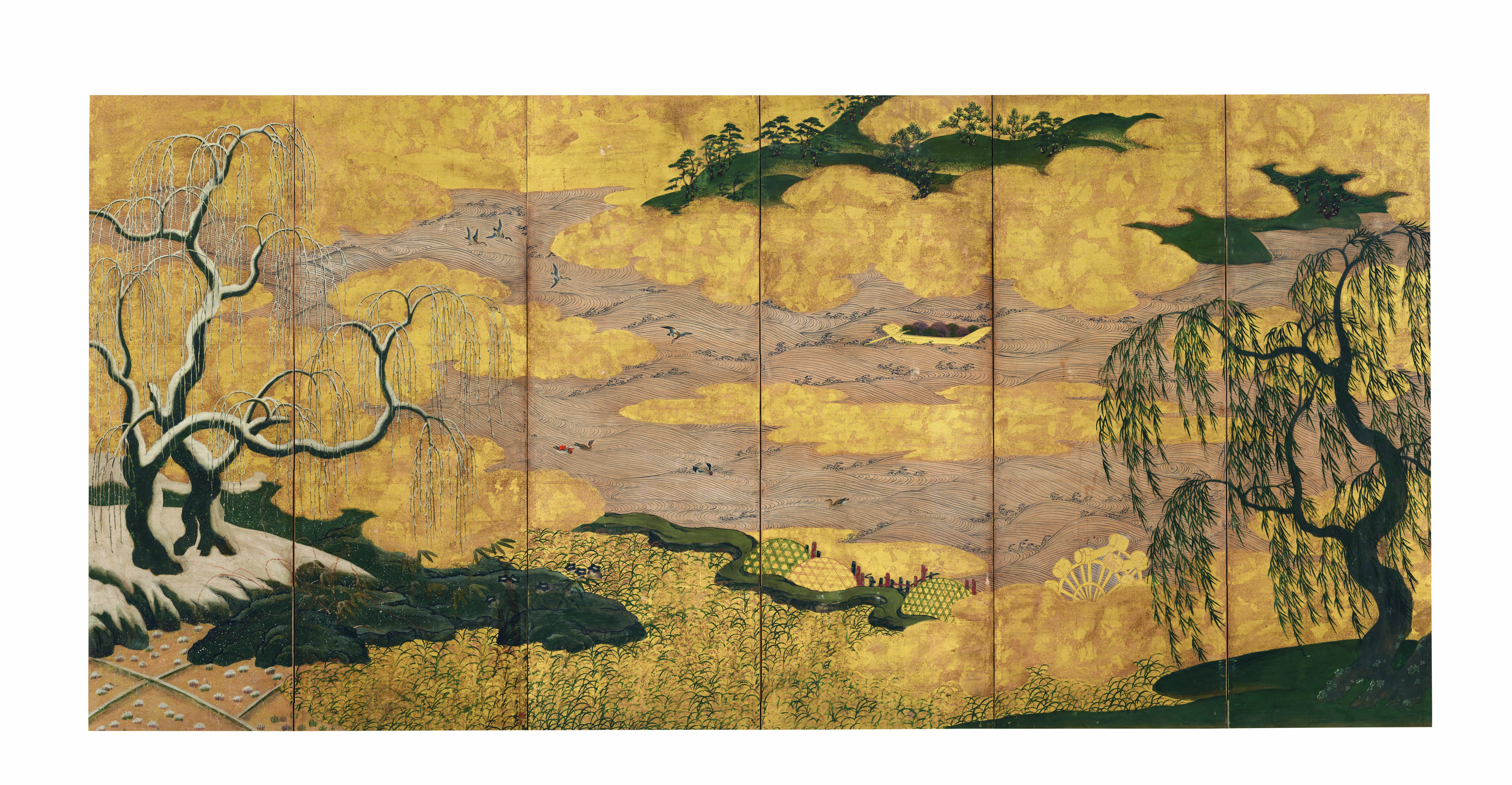 The Japanese Renaissance. Nature on painted screens from the 15th to ...