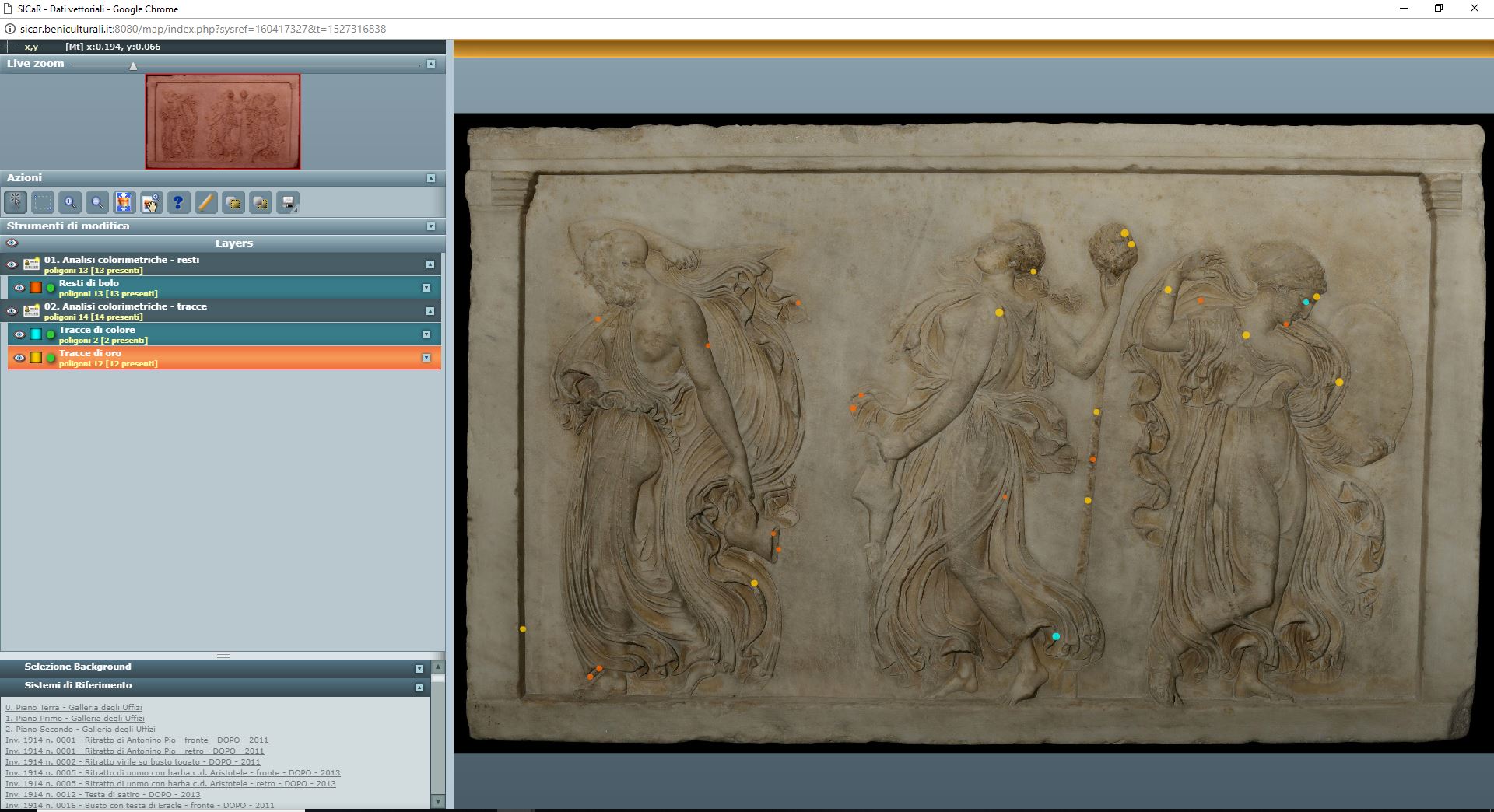 Sicar An online database for the conservation and study of the Uffizi ...