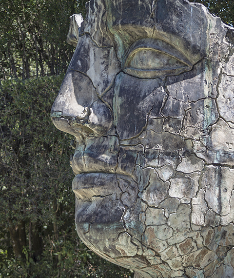 Tyndareus Cracked by Igor Mitoraj | Uffizi Galleries