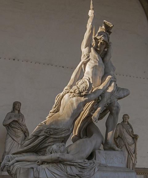 The Rape of Polyxena. Pio Fedi, classical sculptor in the years of ...