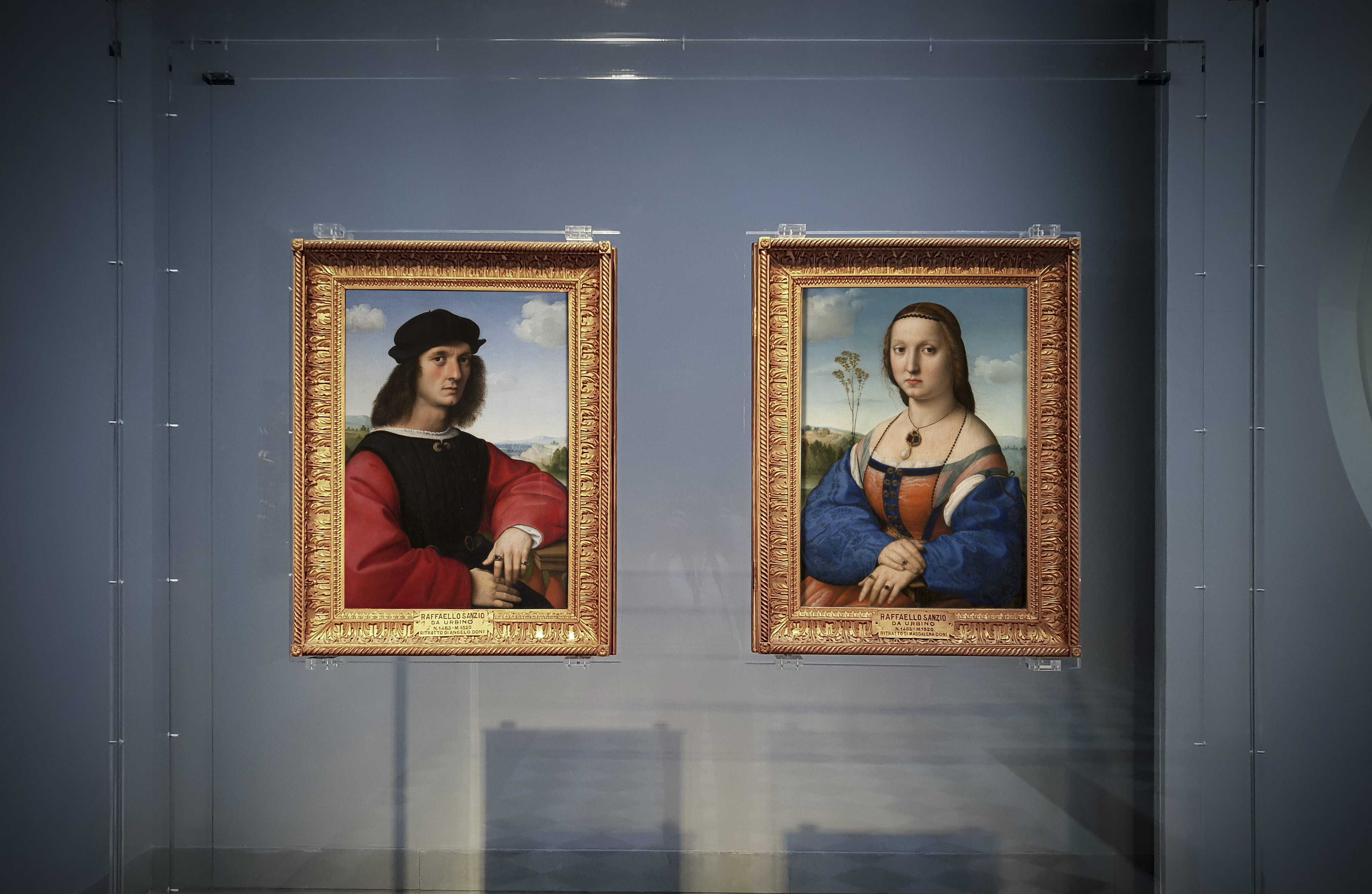 The portraits of Agnolo and Maddalena Doni by Raphael | Artworks ...