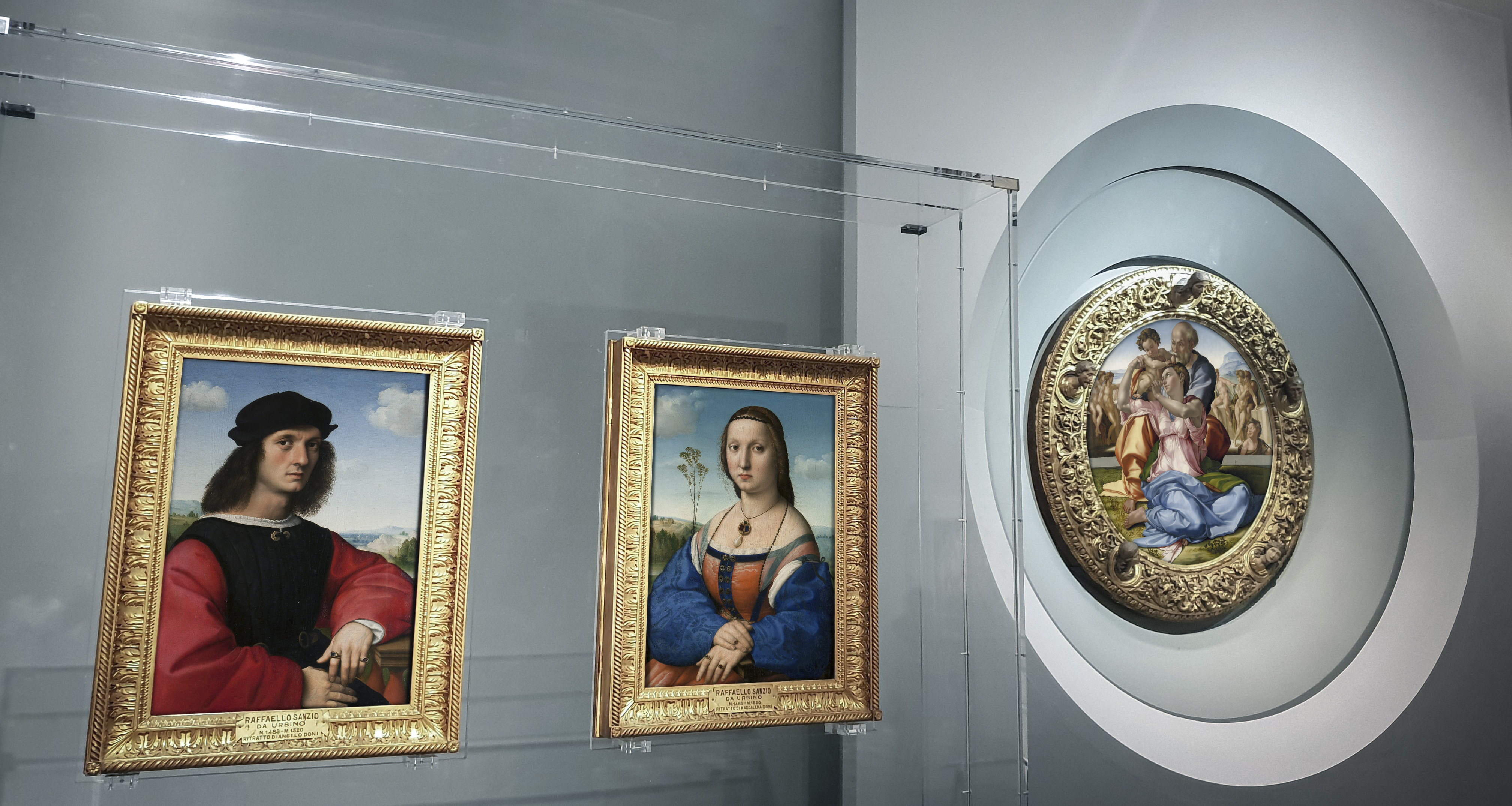 The portraits of Agnolo and Maddalena Doni by Raphael | Artworks ...