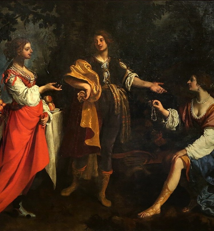 Angelica and Medoro by Orazio Fidani | Artworks | Uffizi Galleries