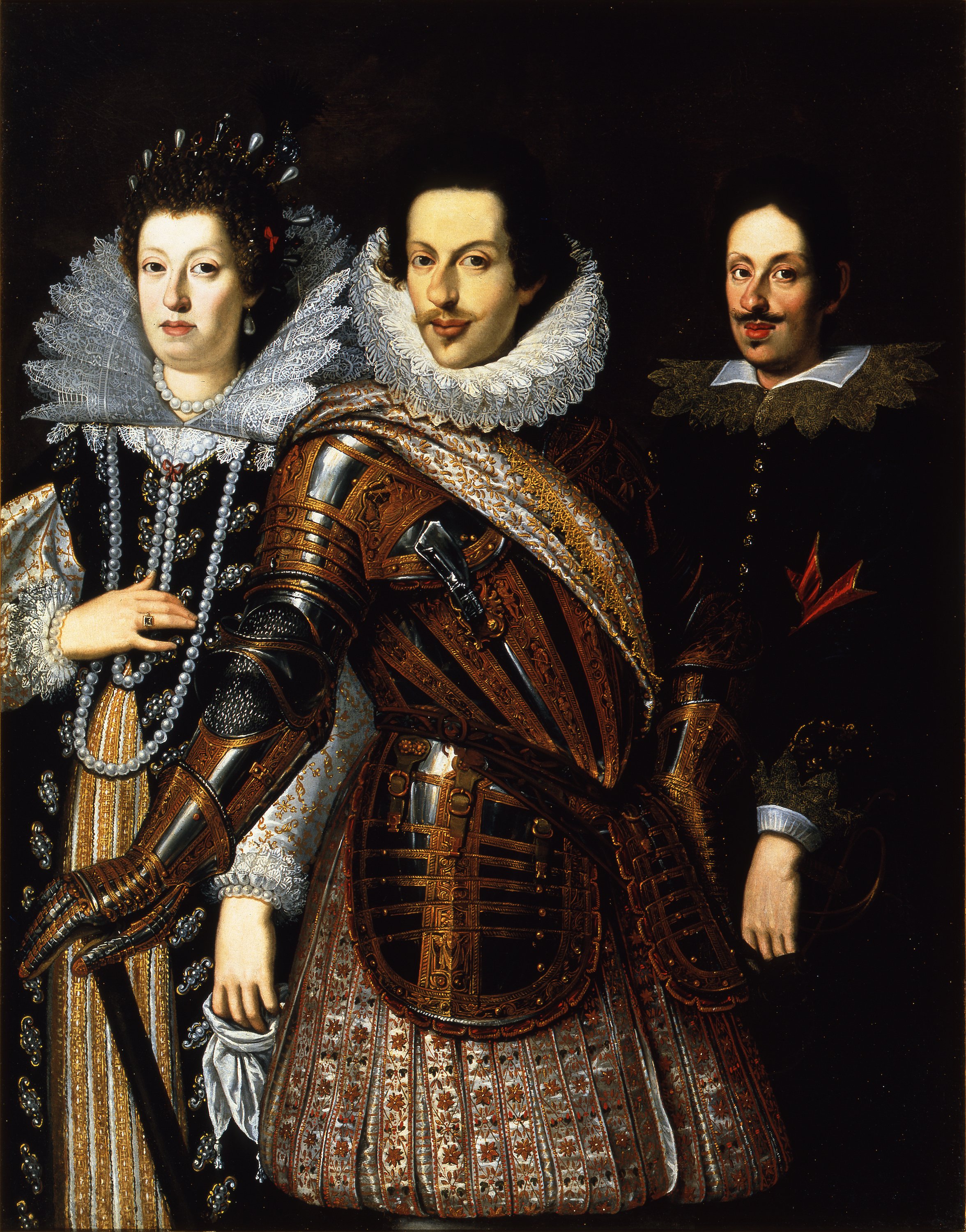 Justus Suttermans - Cosimo II de’ Medici with his wife, Maria Maddalena ...