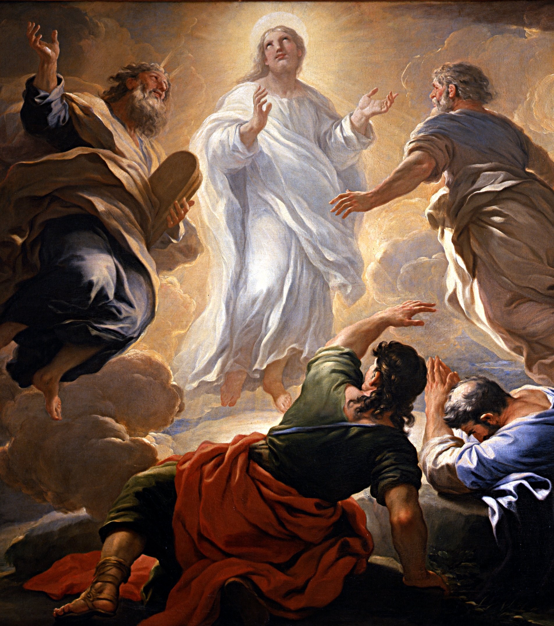 Luca Giordano - Transfiguration of Christ | Artworks | Uffizi Galleries