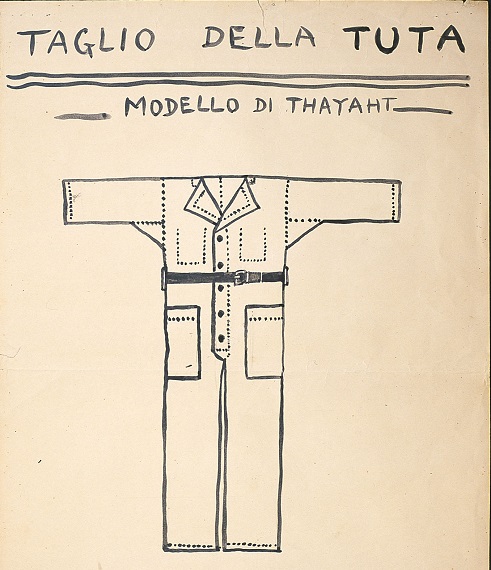 La Tuta di Thayaht | Opere | Le Gallerie degli Uffizi