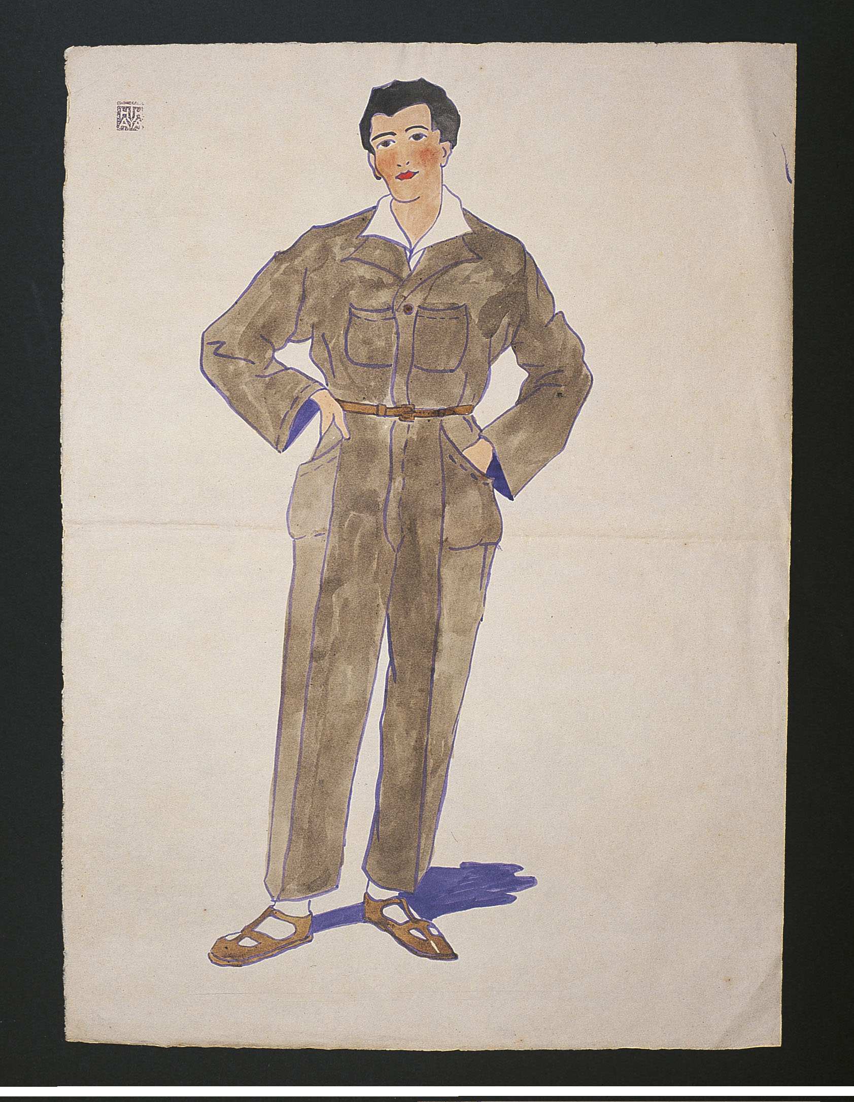 Trouser suit by Thayaht | Artworks | Uffizi Galleries