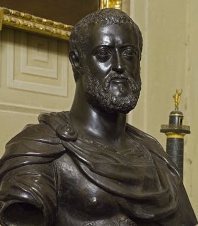 Bust of Cosimo I de’ Medici by Baccio Bandinelli | Artworks | Uffizi ...