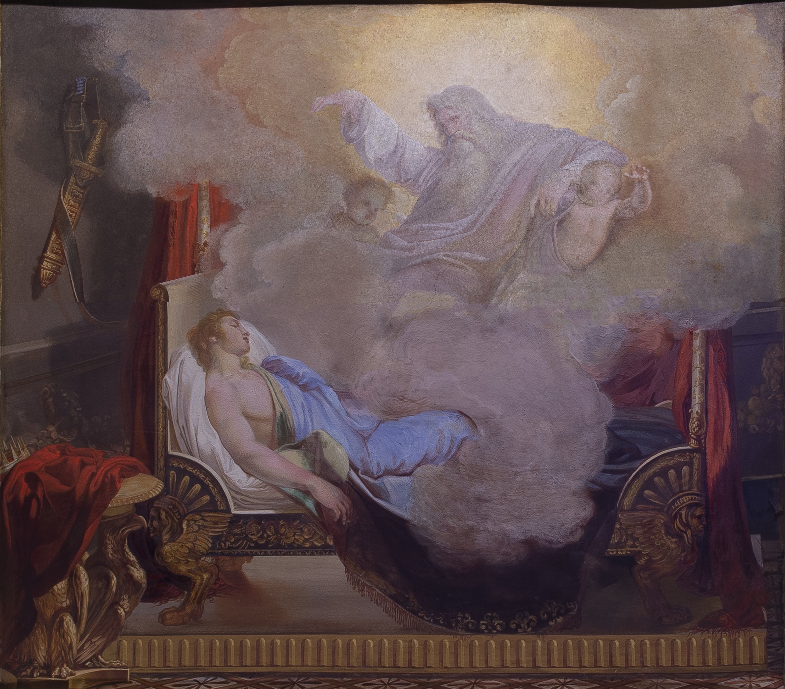 Luigi Sabatelli, The dream of Solomon | Artworks | Uffizi Galleries