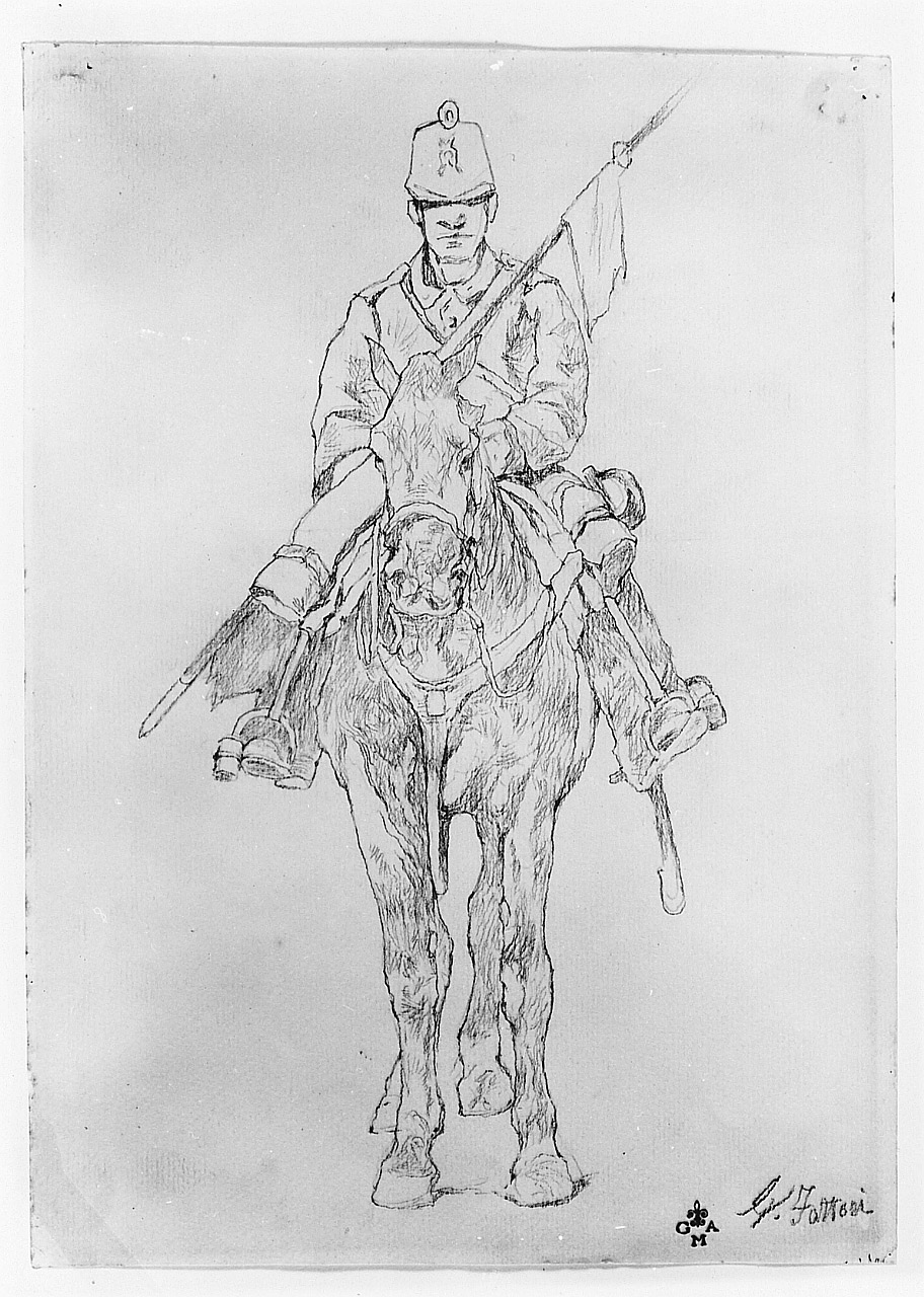Military life in the graphic of Giovanni Fattori | Uffizi Galleries