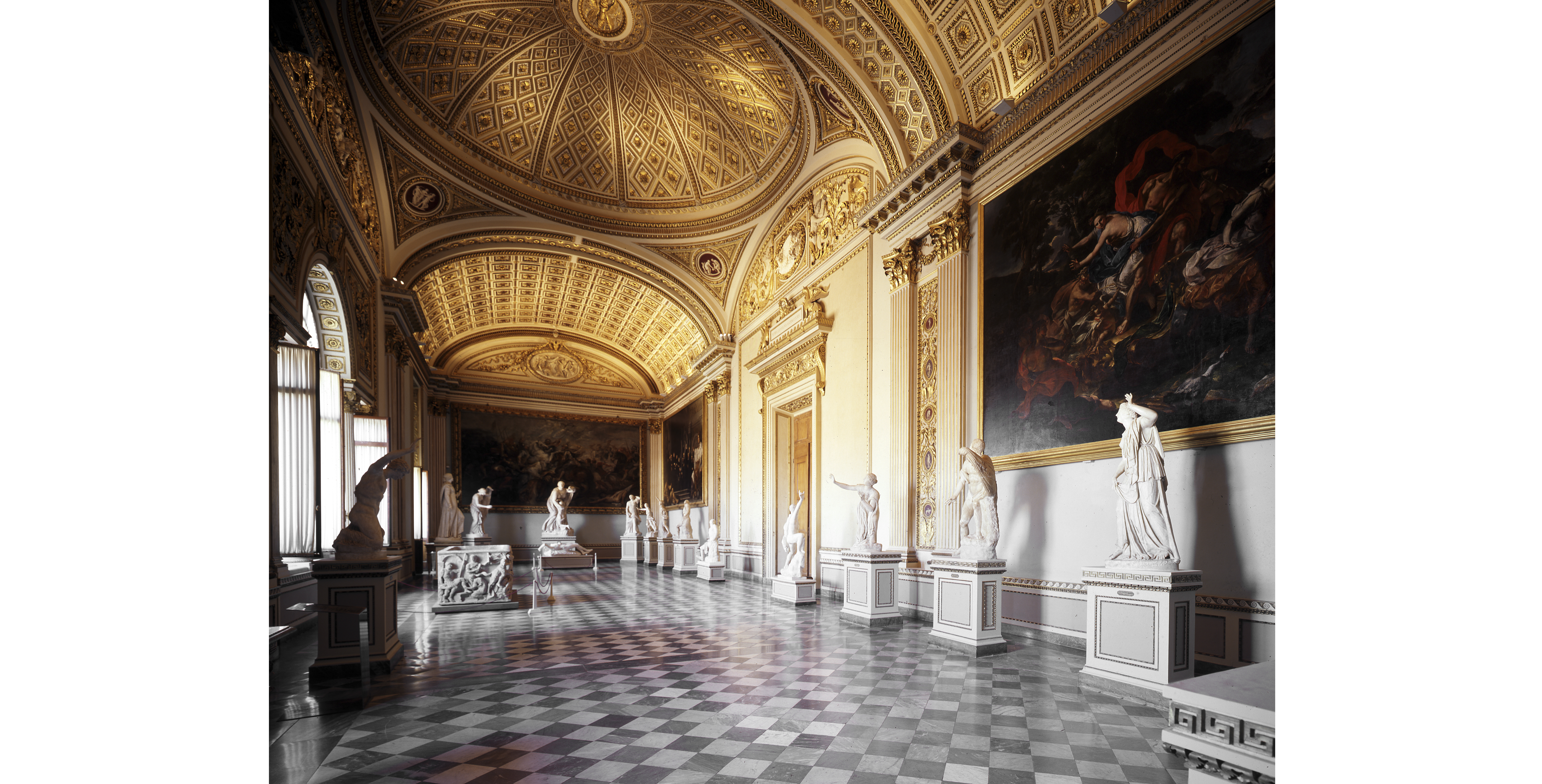 Niobe and her children in the mirror | Uffizi Galleries