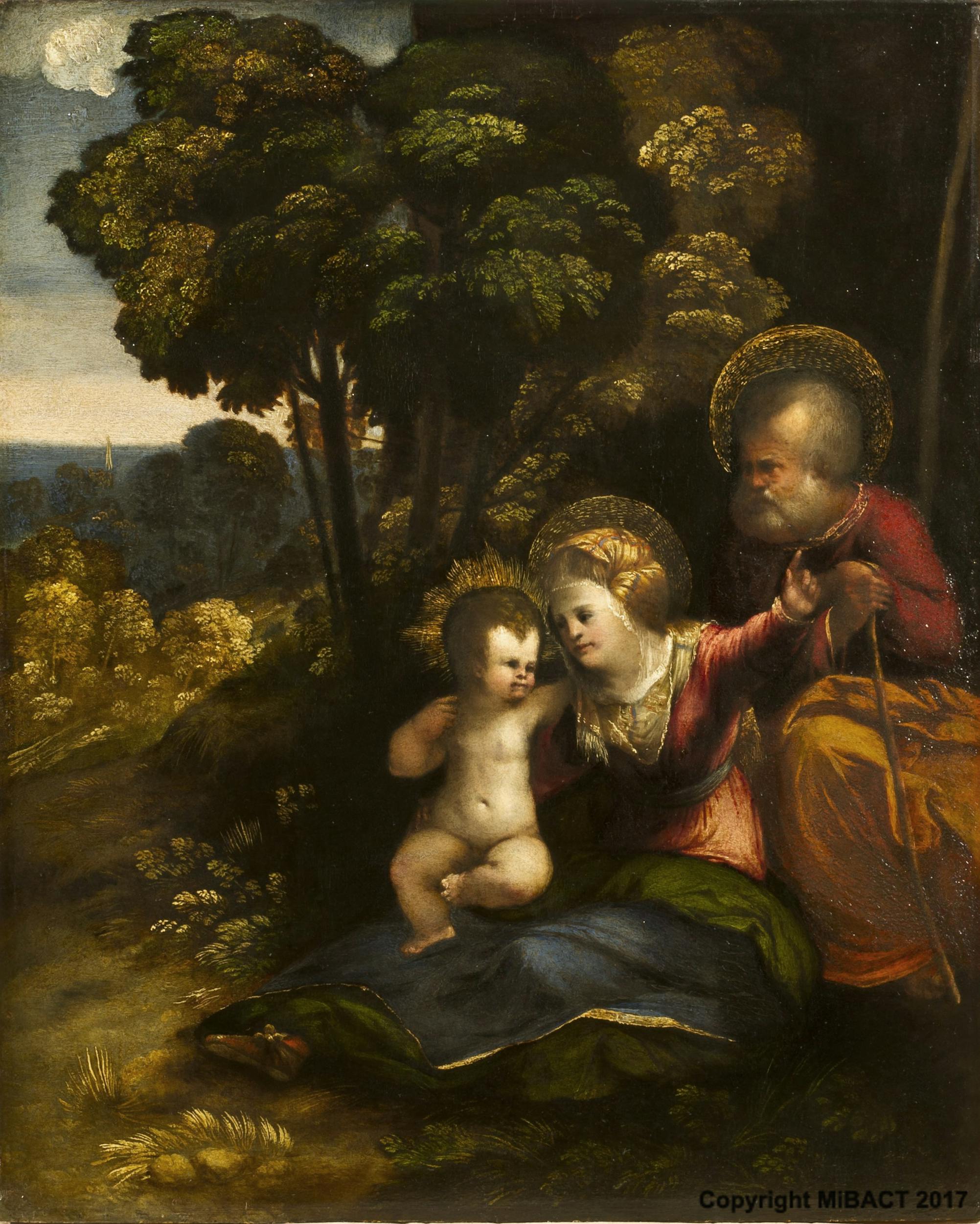 Riposo nella fuga in Egitto di Dosso Dossi | Opere | Le Gallerie degli ... Riposo nella fuga in Egitto di Dosso Dossi | Opere | Le Gallerie degli ...