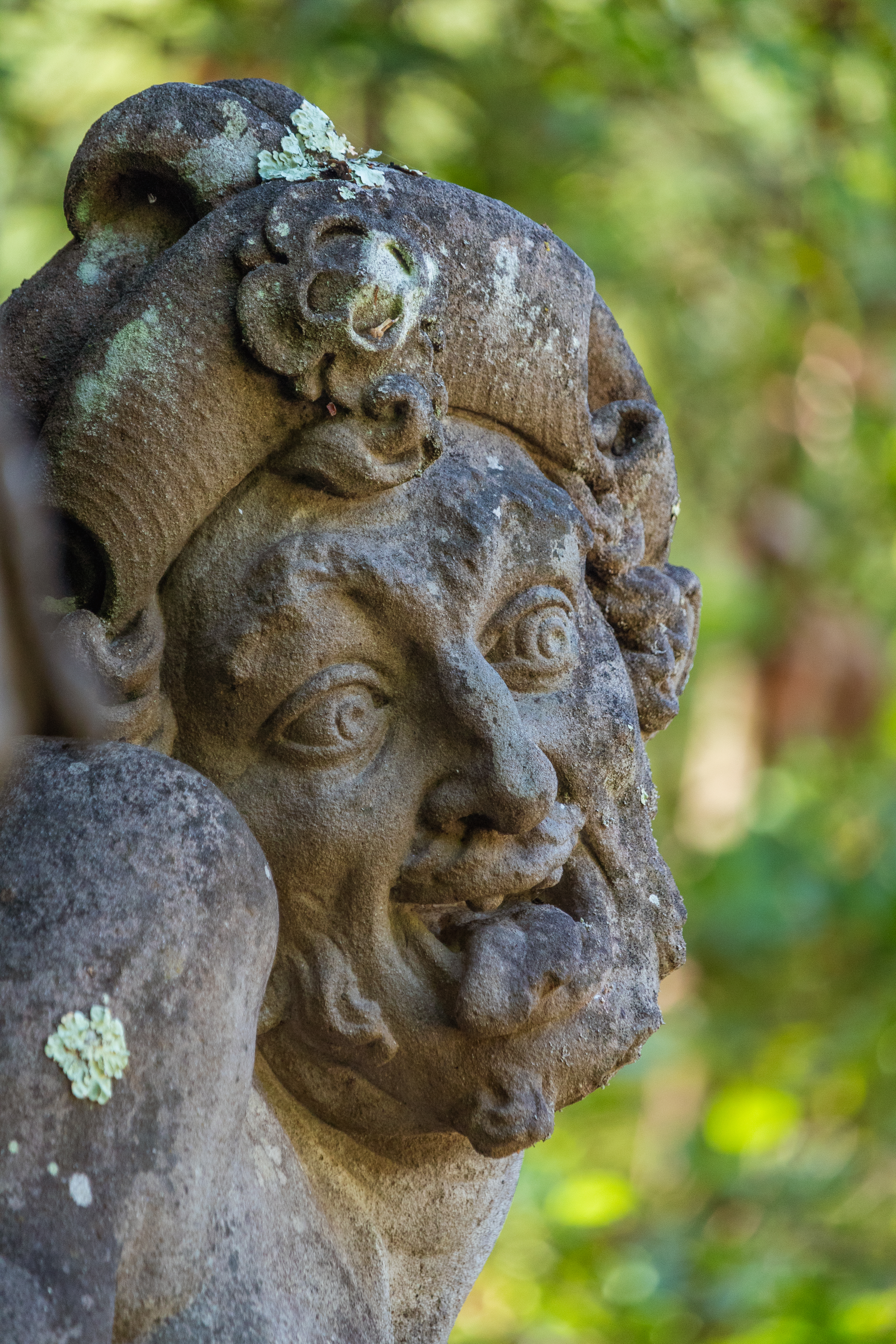 Three statues of Grotesque figures or Caramogi | Artworks | Uffizi ...