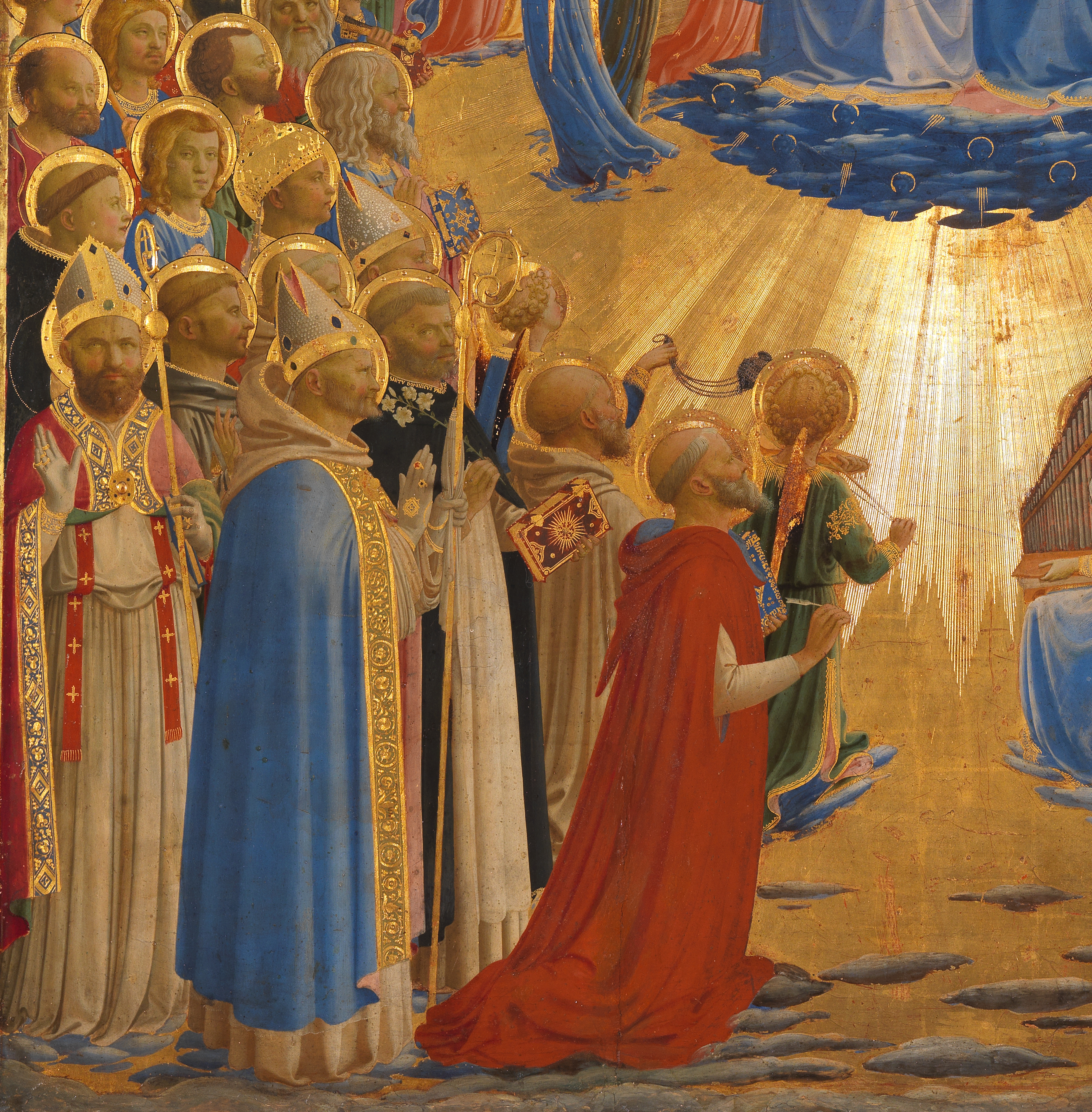 Glorification of Mary by Fra' Giovanni Angelico known as Beato Angelico ...