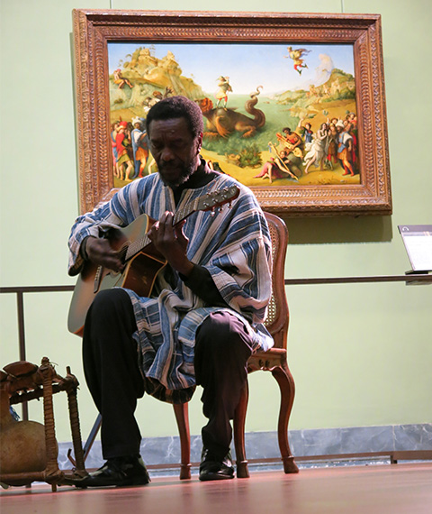 Tribute to Gabin Dabiré, and the black music at the Uffizi | Uffizi ...