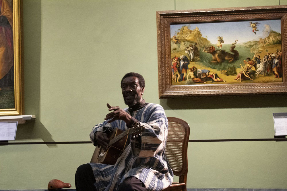 Tribute to Gabin Dabiré, and the black music at the Uffizi | Uffizi ...