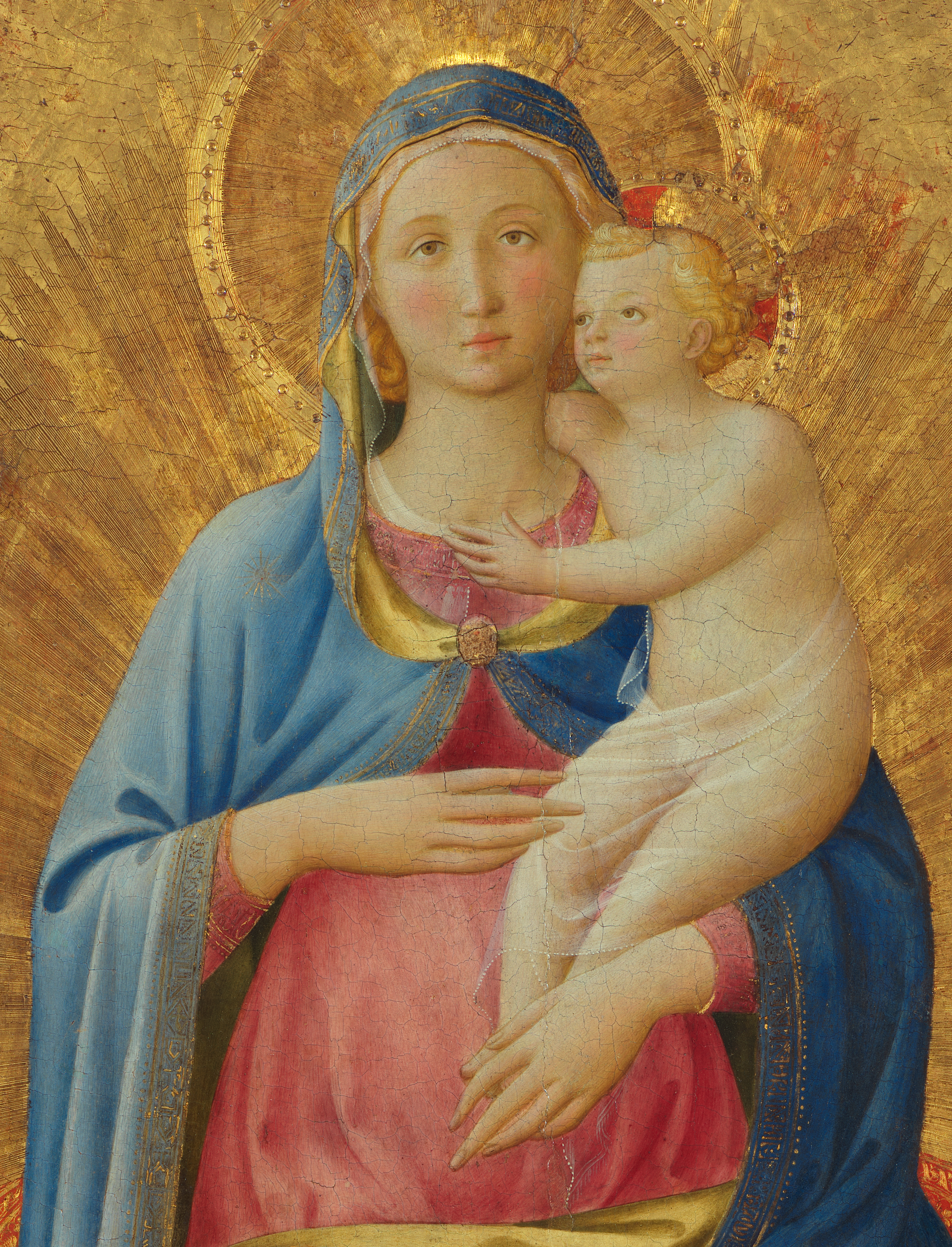 Madonna and Child Enthroned with Angels by Beato Angelico | Artworks ...
