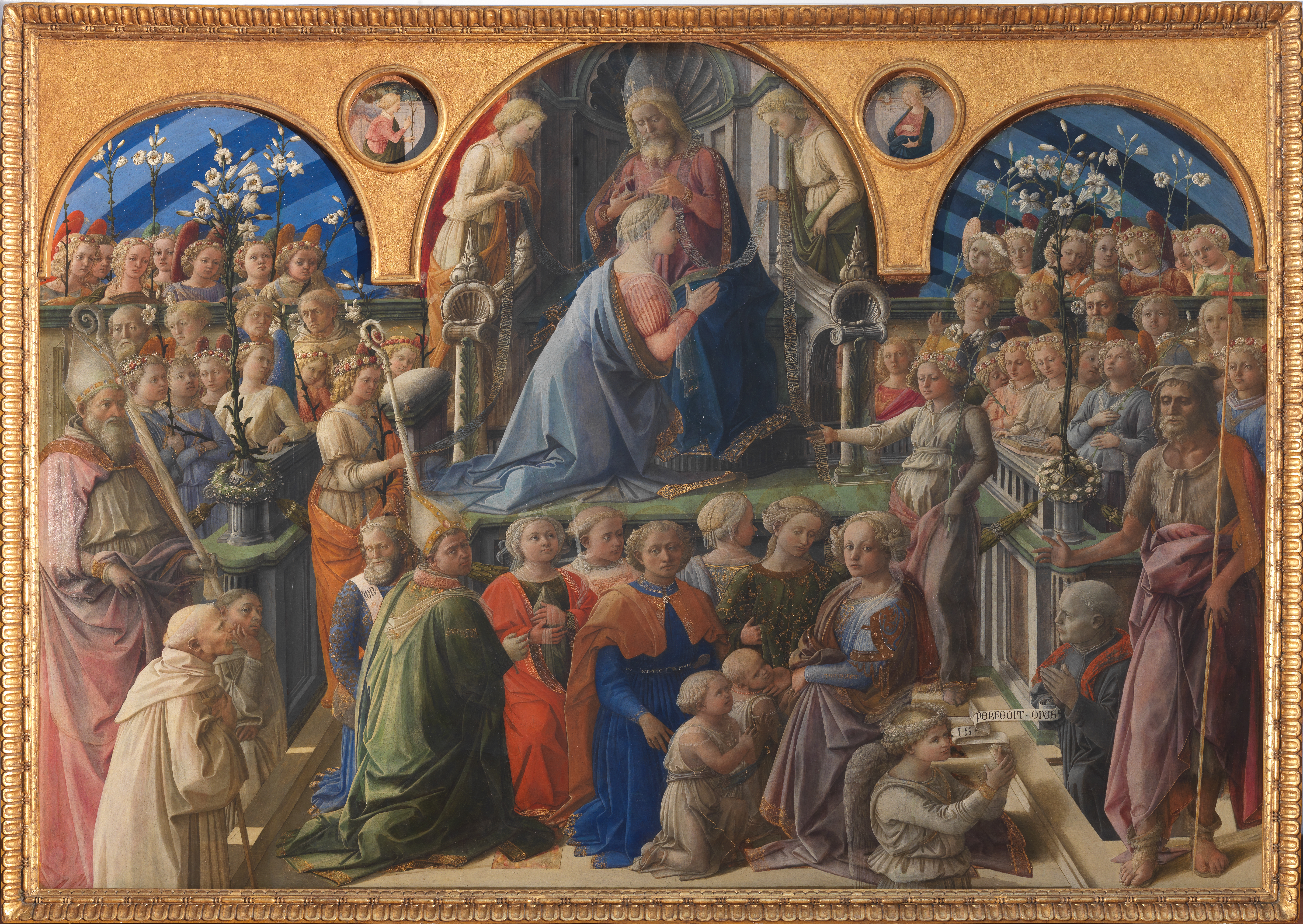Coronation of the Virgin by Filippo Lippi | Artworks | Uffizi Galleries