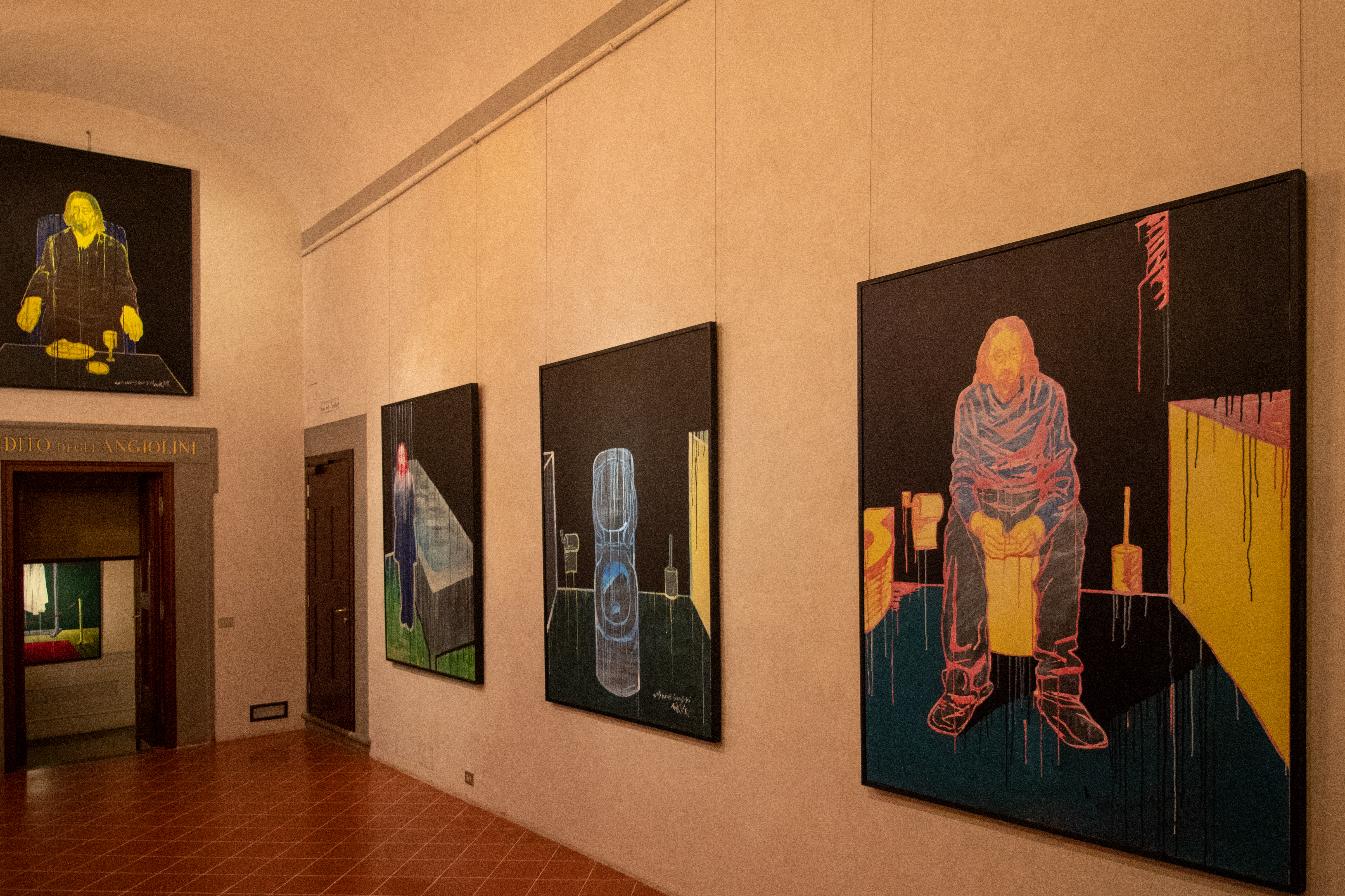 Wang Guangyi. Obscured Existence | Uffizi Galleries